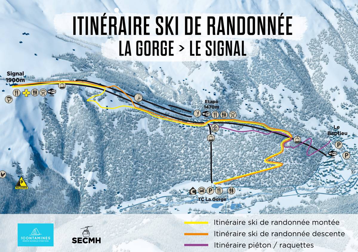 Ski de randonnée | Les Contamines Montjoie, le village nature au pied ...