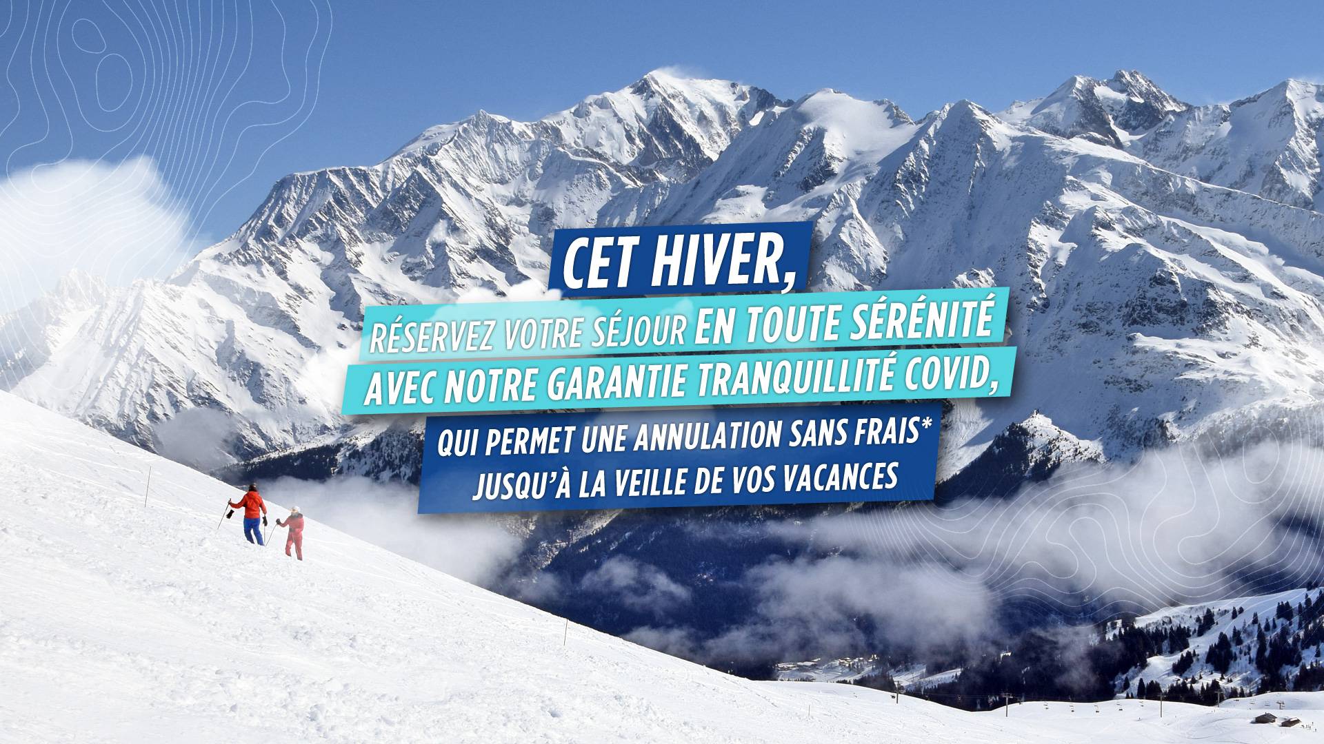 Station de ski des Contamines Montjoie, au coeur du massif du Mont-Blanc